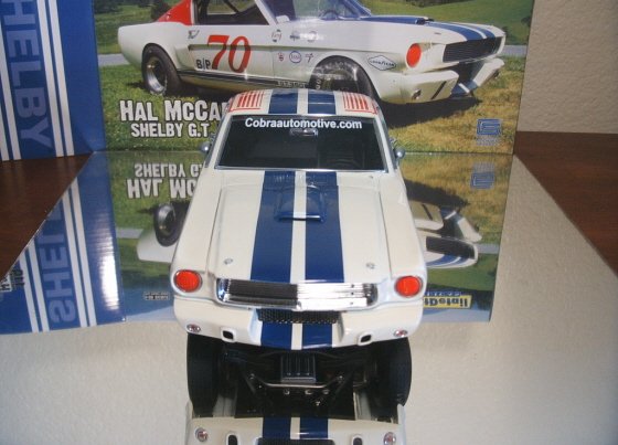 LANE EXACT DETAIL 1966 #70 HAL McCARTY 1966 MUSTANG SHELBY GT350 ...