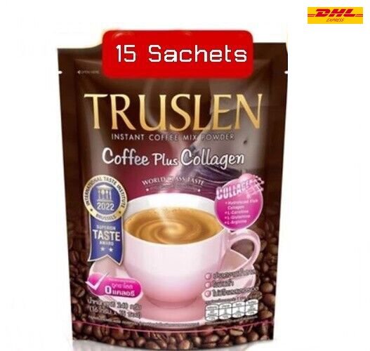 Truslen Instant Coffee Plus Collagen Powder No Sugar Good Shape Break