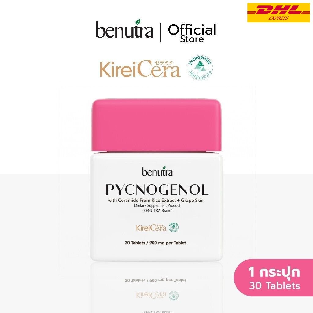 BENUTRA PYCNOGENOL Kirei Ceramide Reduce Melasma Fleckles Dark Spots 30