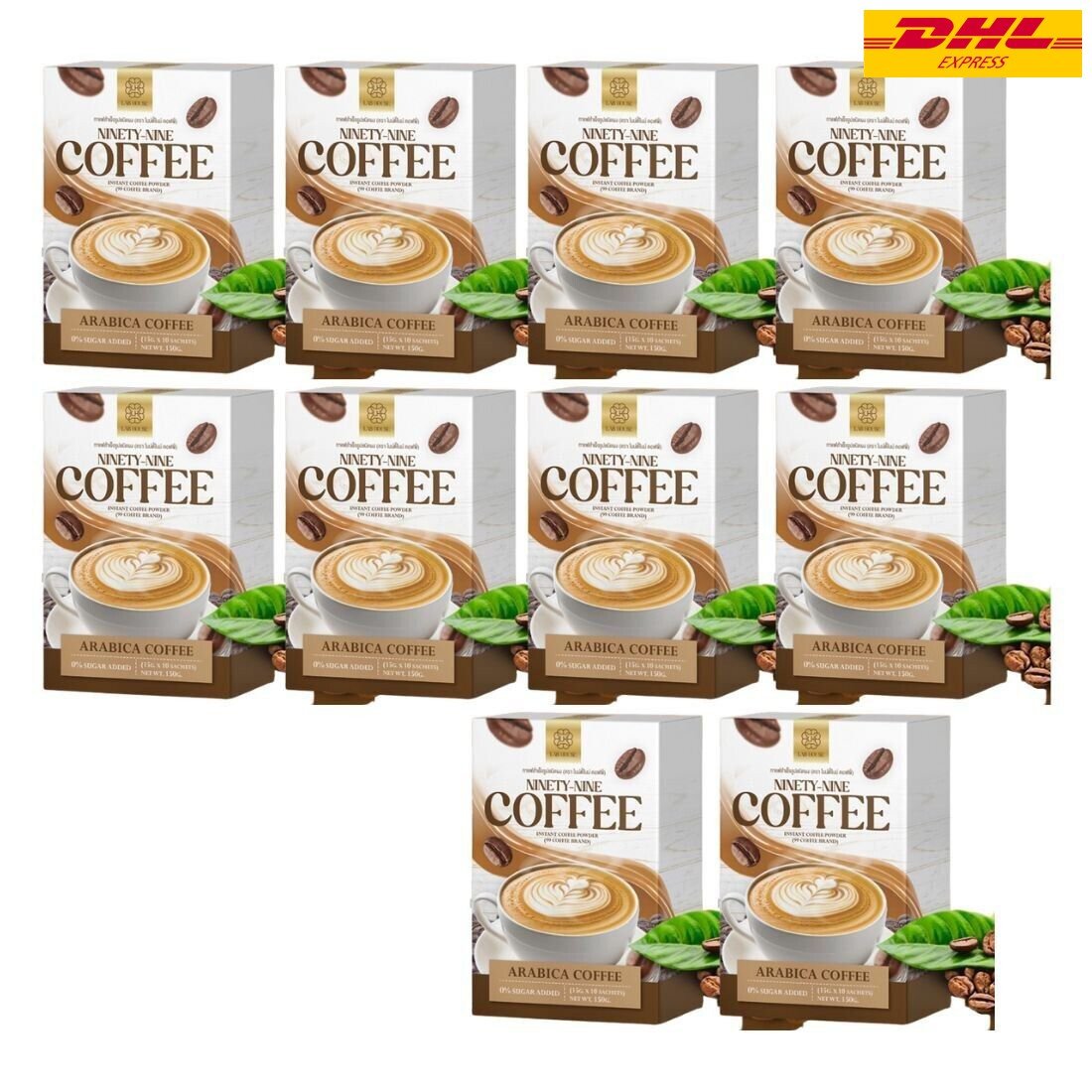 10x Ninety Nine Coffee Instant Powder Mix Control Hunger Help Excreti