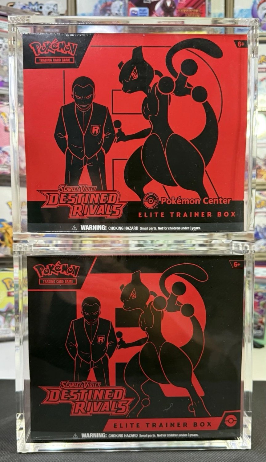 POKEMON ETB DISPLAY MAGNETIC CASE PROTECTOR ELITE TRAINER BOX HIGH QUALITY