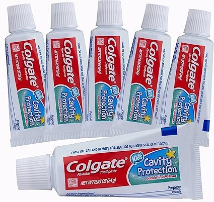 Colgate Kids Cavity Protection Fluoride Toothpaste, 6 Pack, Bubble ...