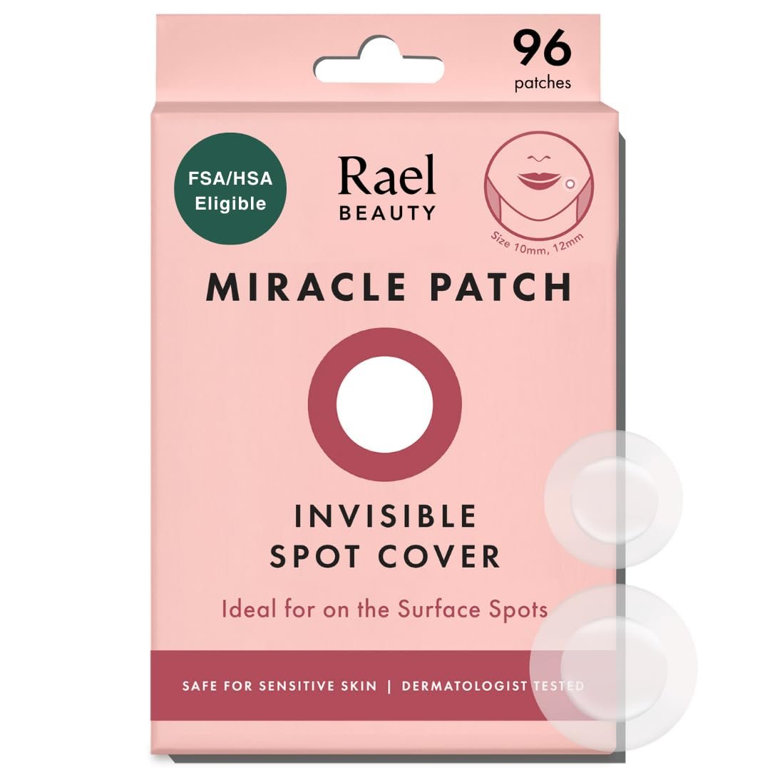 Rael Pimple Patches, Miracle Invisible Spot Cover - Hydrocolloid Acne Patch