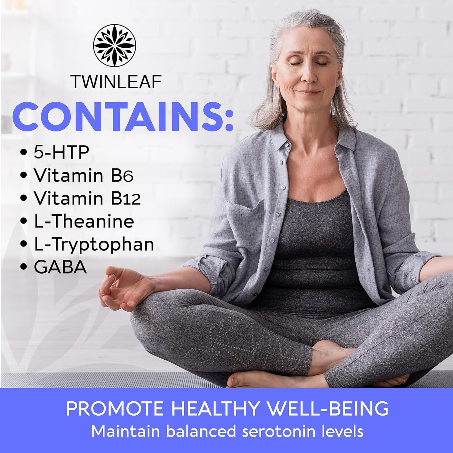 Natural Serotonin Supplement - Made in USA 5HTP Serotonin