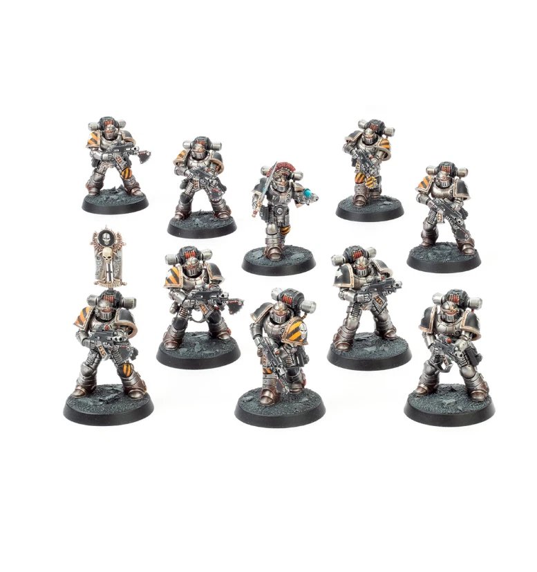 Horus Heresy Saturnine MkII Tactical Squad (10) Warrhammer 30k 40k NOS