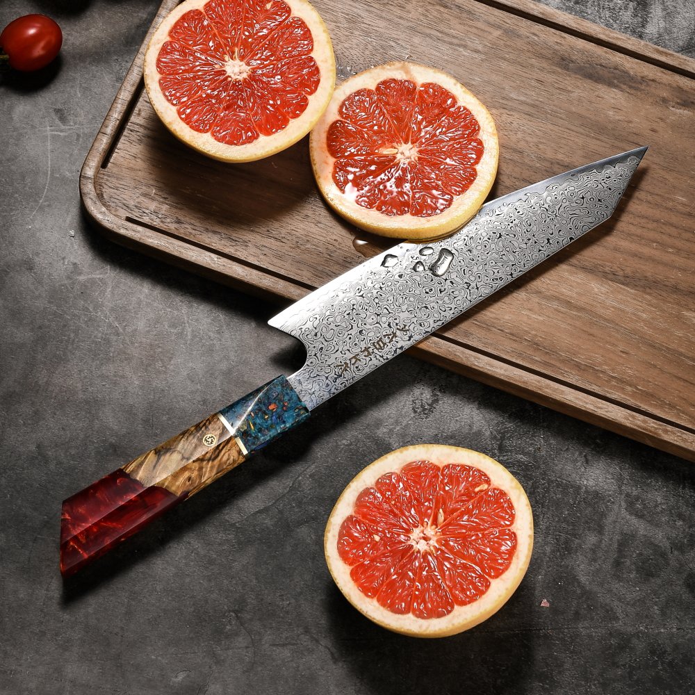 8.2-inch Kiritsuke Chef Knife 67 Layers Laminated Damascus Steel ...
