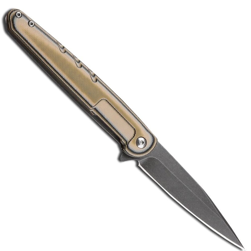 Portable Hunting Knife D2 Folding Blade Letter Opener Tactical Tool