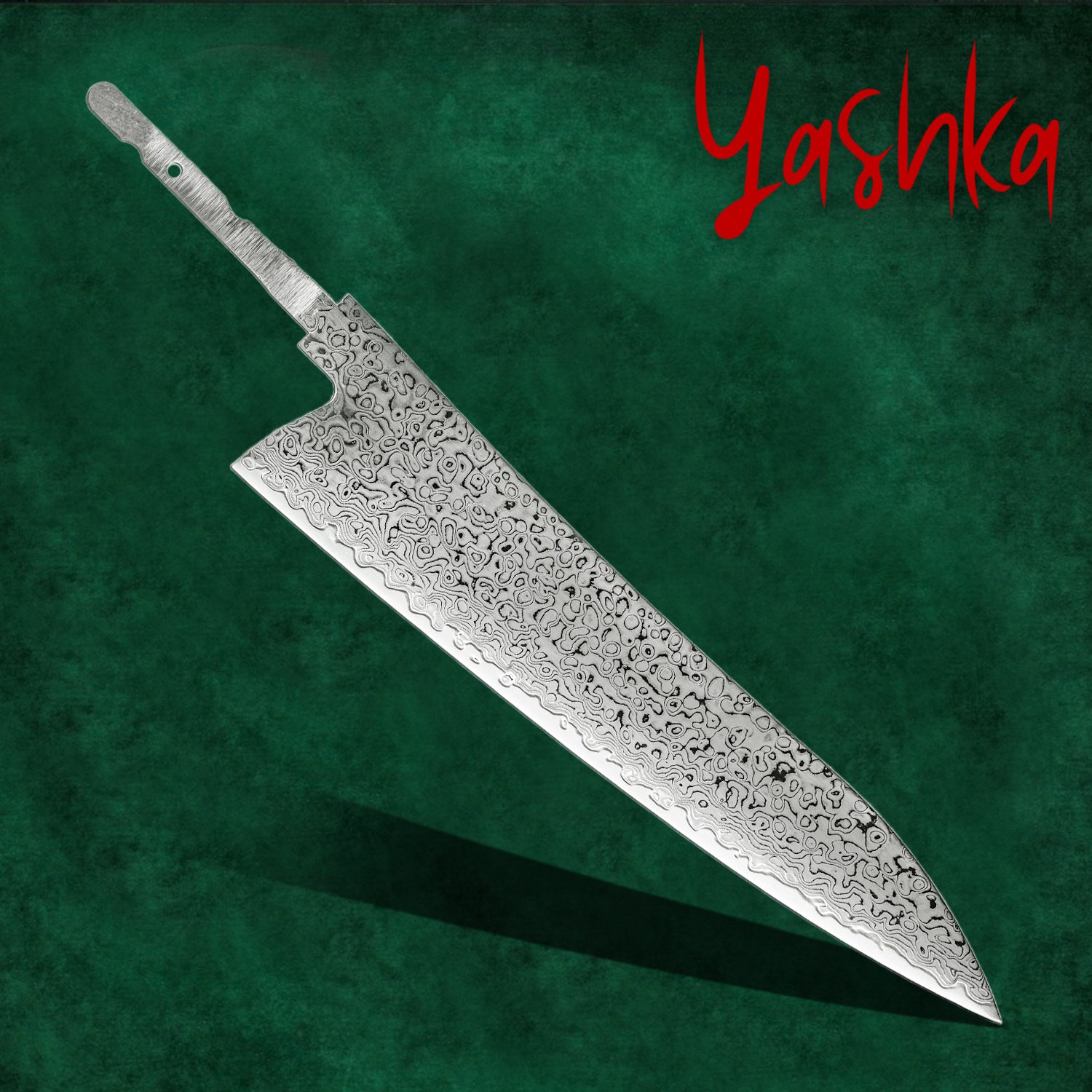 Chef Knife Blank Blade DIY Custom Knives Japanese Gyuto Shape Billet ...