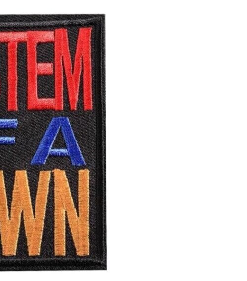 SYSTEM OF A DOWN Embroidered Patch Iron on Sew Badge SOAD Malakian ...