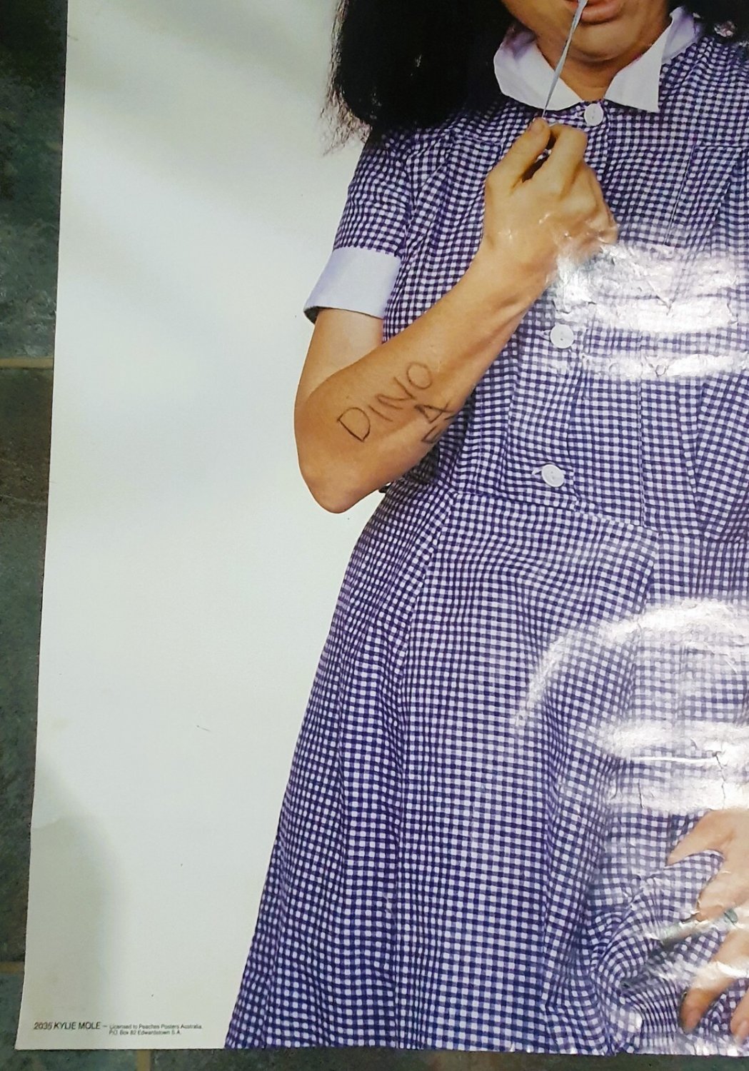 KYLIE MOLE rare vintage poster 1980s Mary-Anne Fahey Comedy Company ...