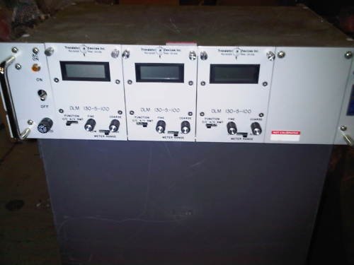 TRANSISTOR DEVICES RACK DLM 130-5-100 ELECTRONIC LOAD
