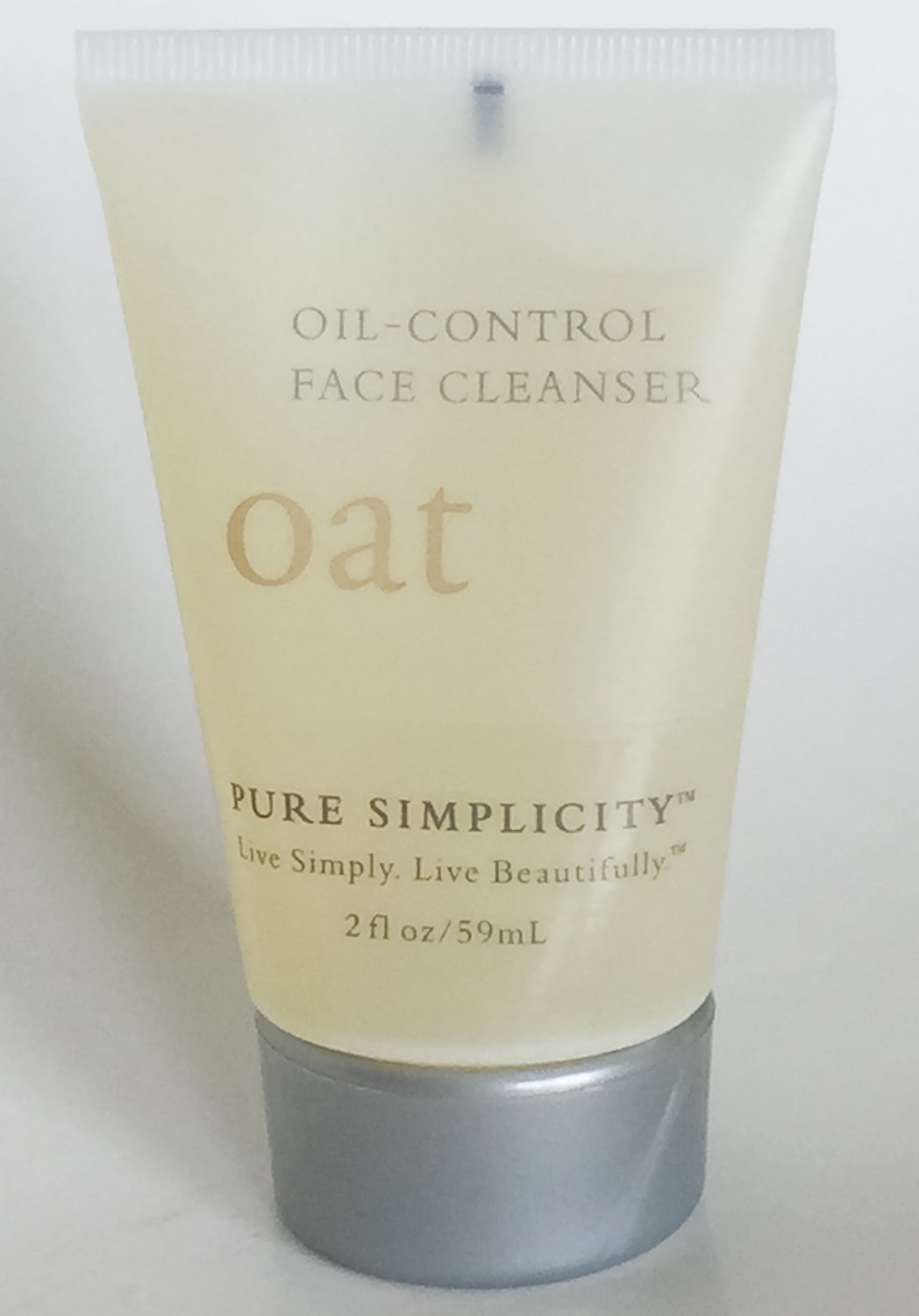 Pure Simplicity Oat Oil Control Face Cleanser Wash Bath And Body Works Skin Care 2 Oz