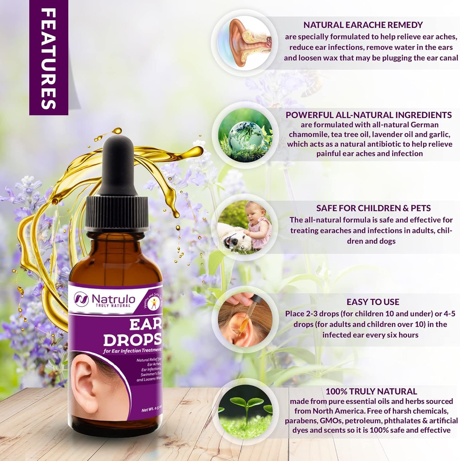 Natural Ear Drops for Ear Infection – Homeopathic Eardrops for Adults ...