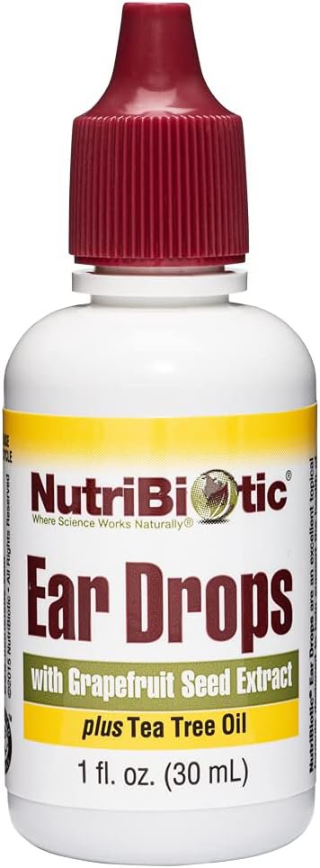 NutriBiotic – Ear Drops, 1 Fl Oz | Gentle & Soothing Ear Support