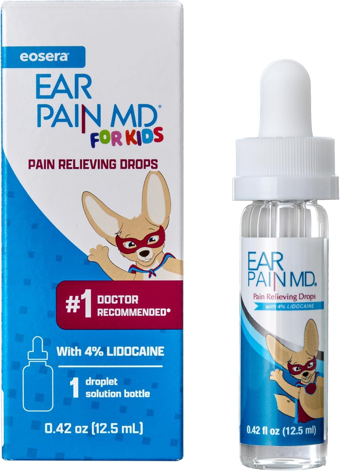 osera® Ear Pain MD® for Kids - Maximum Strength Earache Relief Drops ...