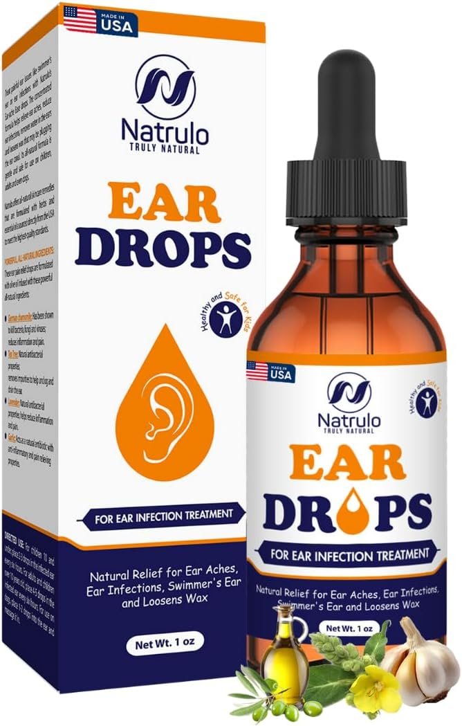 Natural Ear Drops for Ear Infection – Herbal Eardrops for Adults