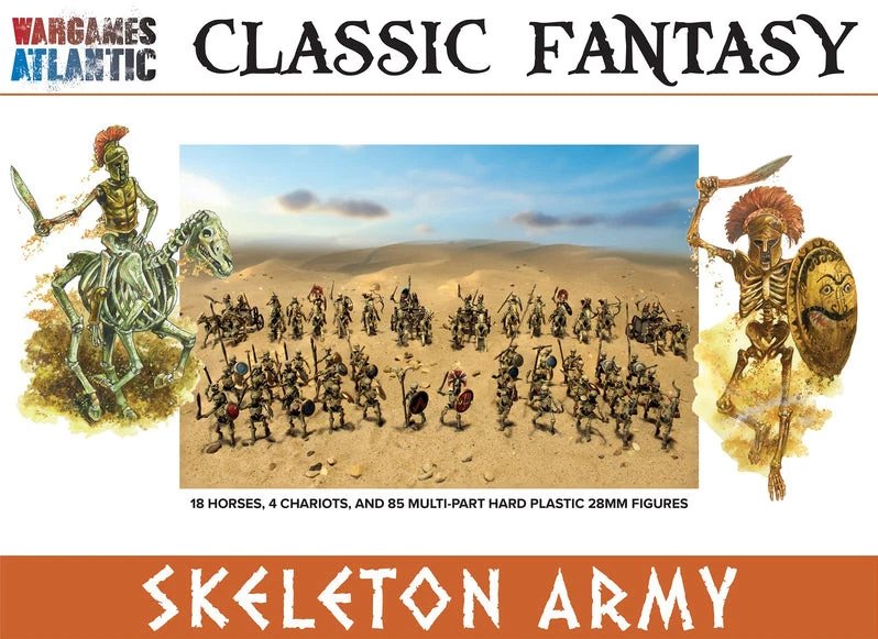 Classic Fantasy: Skeleton Army by Wargames Atlantic