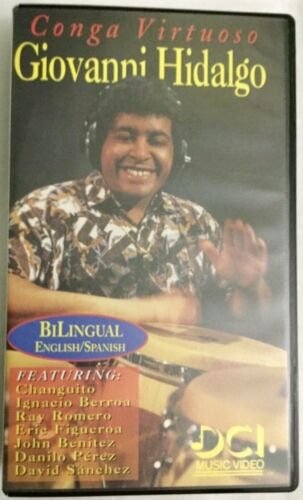 giovanni hidalgo - conga virtuoso VHS 1995 warner DCI 90 mins english ... giovanni hidalgo - conga virtuoso VHS 1995 warner DCI 90 mins english ...