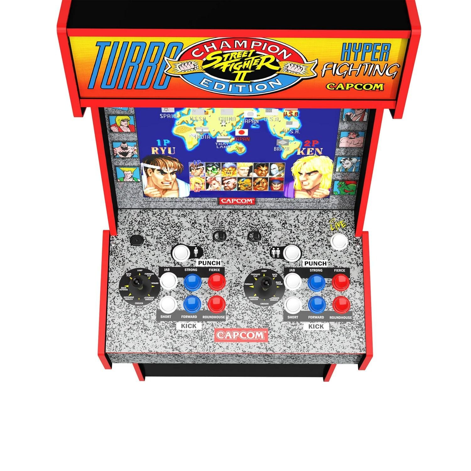 14 in 1 Multi Game Arcade Machine - Multiple Capcom Games with WIFI ...