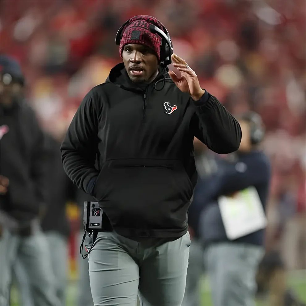 Houston Texans Anorak 2025 DeMeco Ryans Jacket