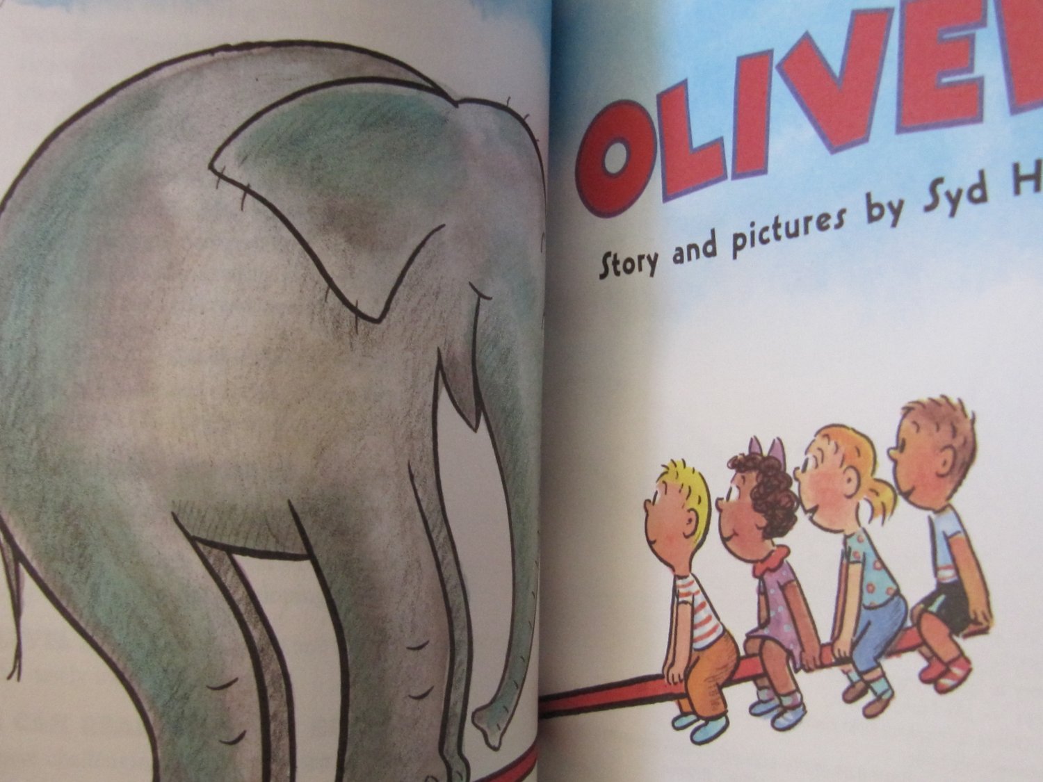 Oliver (the Elephant) Story and Illustrations by Sid Hoff I Can Read ...