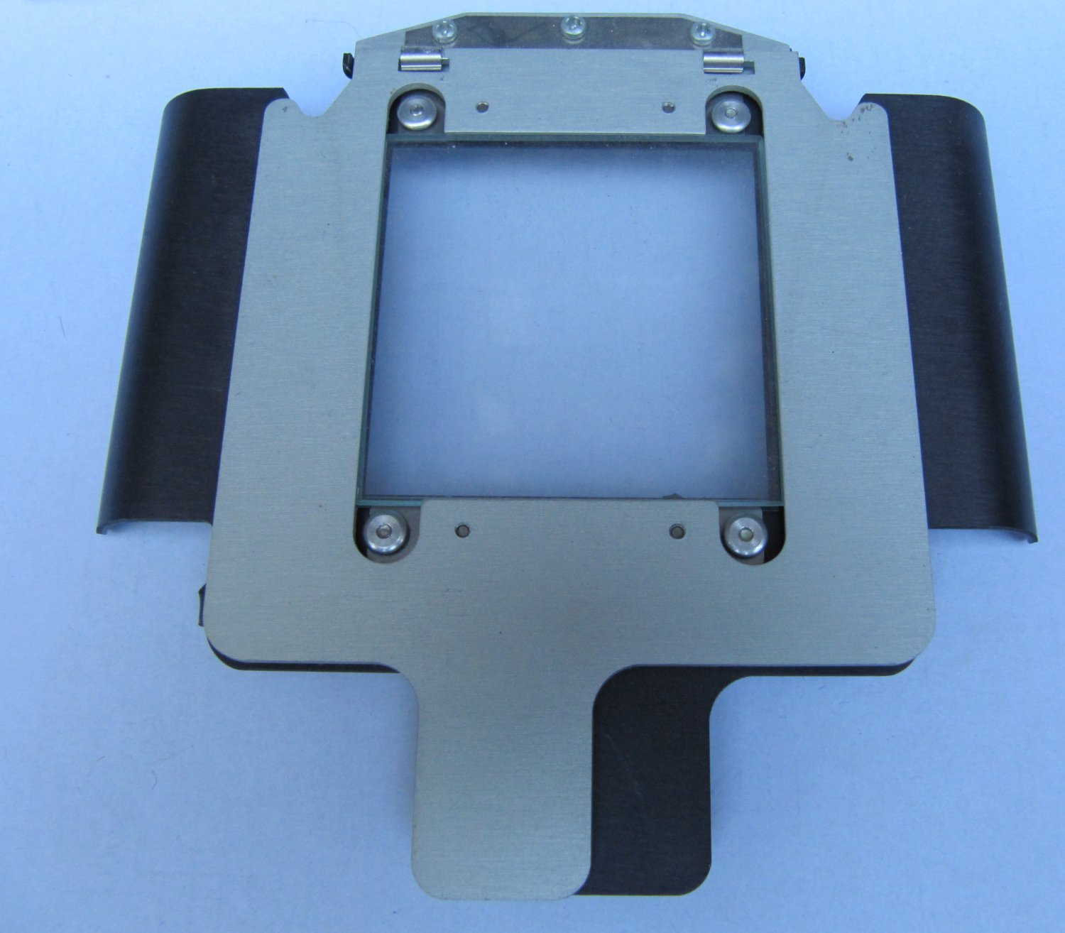 Metal Negative Holder Glassed 57x57mm Frame Openings Curved Sides Fits ...