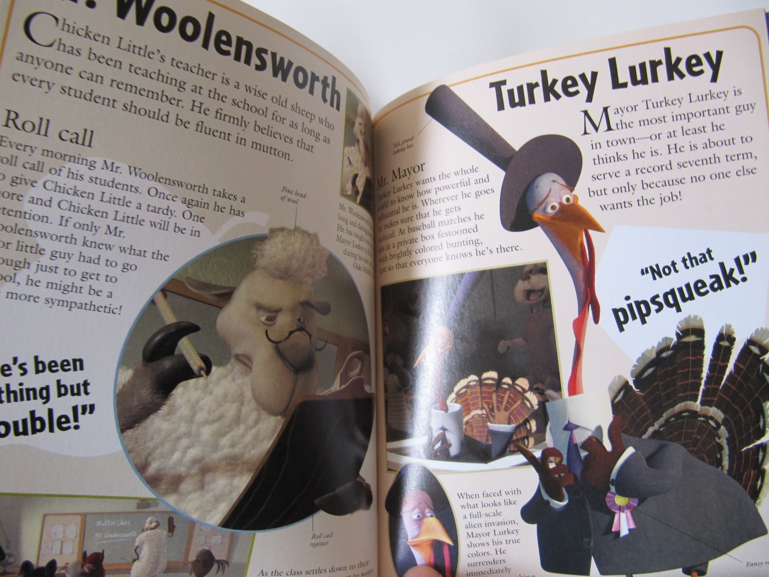 Disney's Chicken Little The Essential Guide Hardcover Children's Book