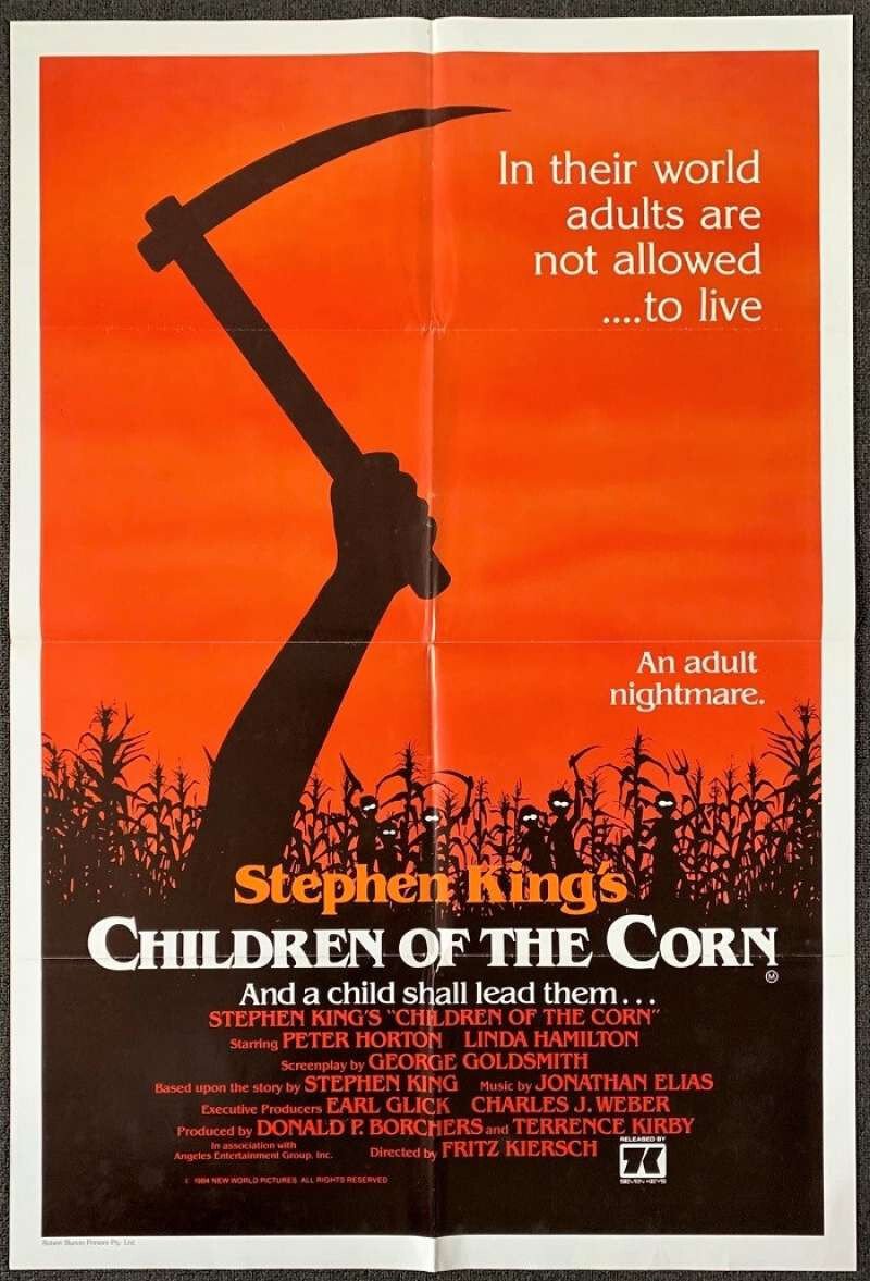 Stephen King Children of the Corn 1984 Original Production Used Barn ...