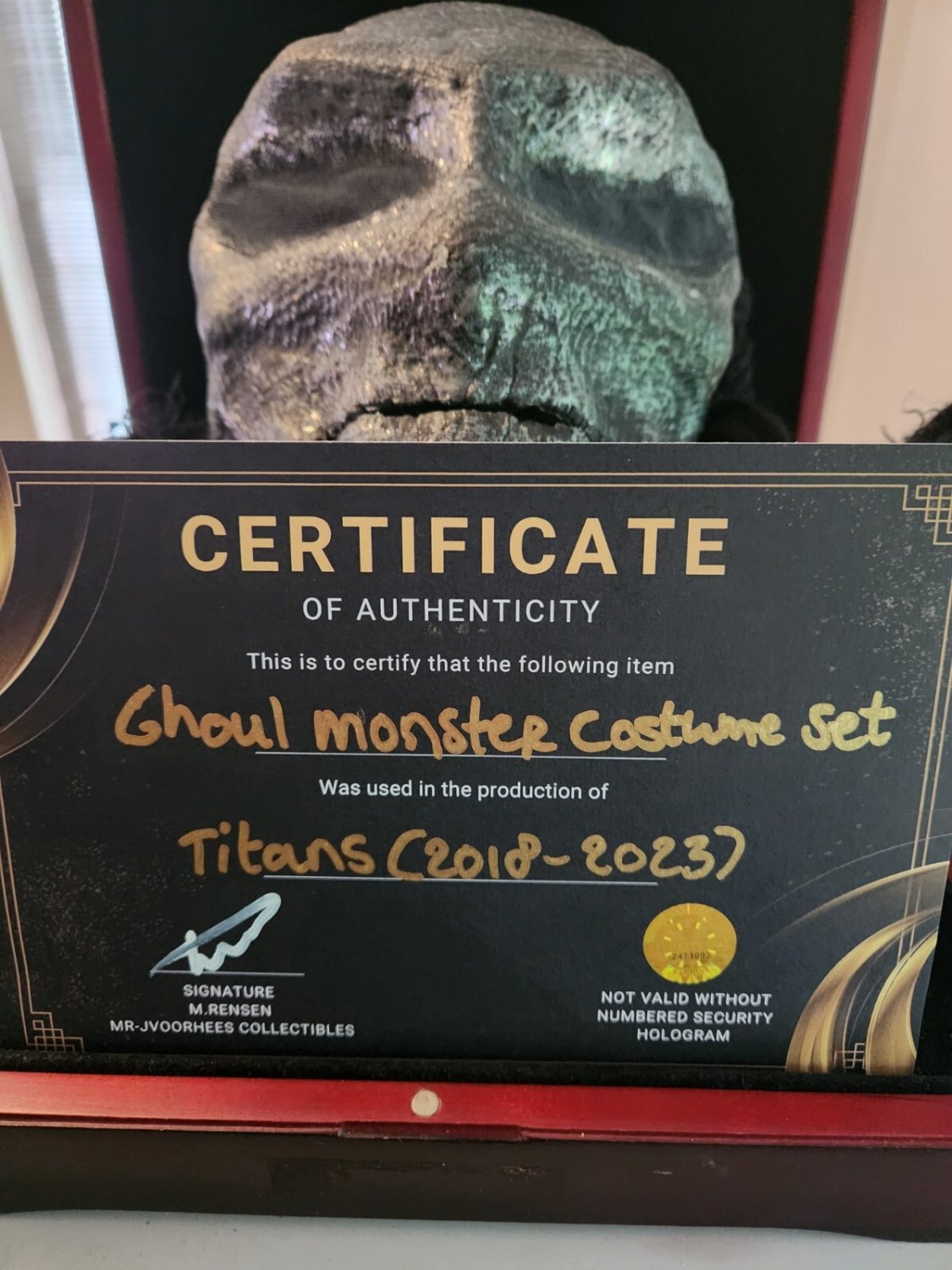 Extremely Rare! DC Universe Titans Original Screen Used Ghoul Monster ...