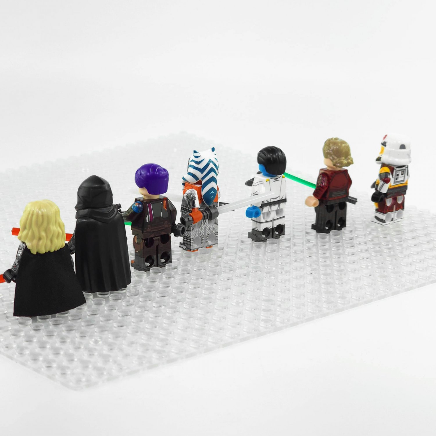 Star Wars Force Users And Clone Trooper 7 Minifigures Lot