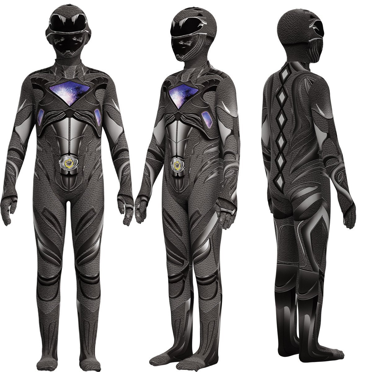 Halloween Cosplay Super Hero Uniform RANGERS Costume For Kid PQ10008
