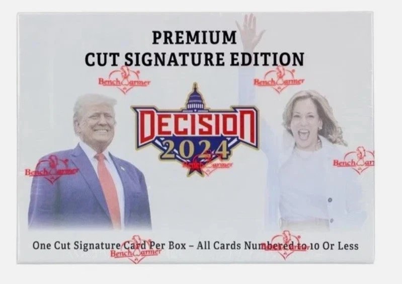Bench Warmer 2024 Decision Premium Cut Signature Edition Factory Sealed Box