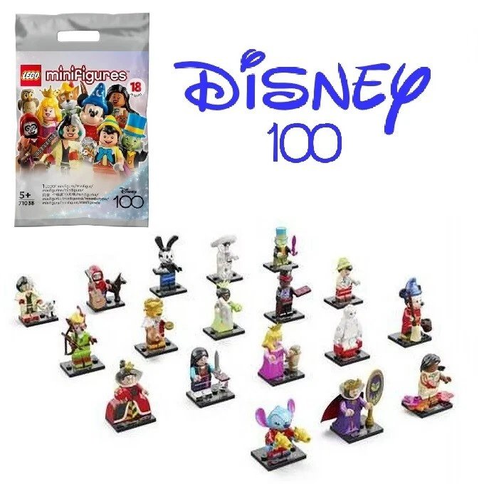 Lego Disney 100th Anniversary Minifigures