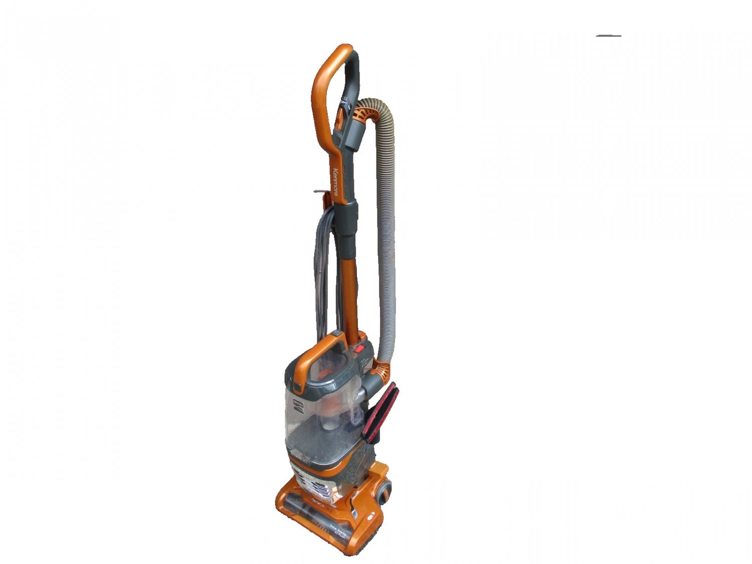 Kenmore DU4080 Featherlite Lift-Up Bagless Upright Vacuum 2-Motor Orange