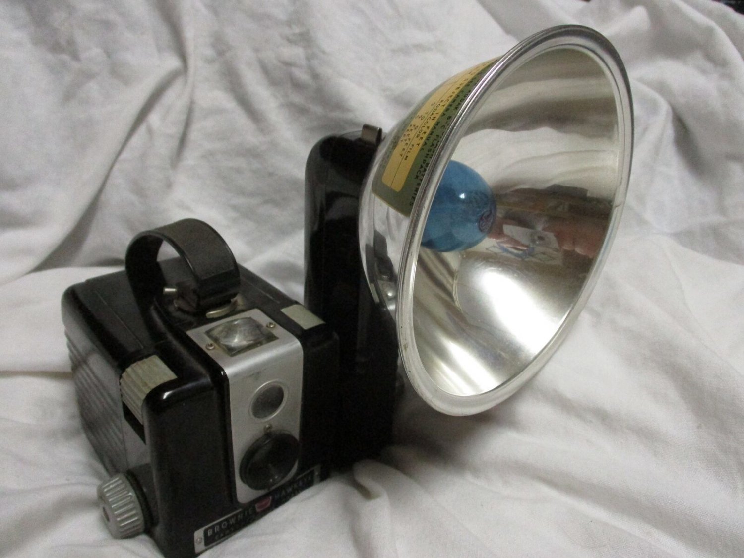 Vintage 1950's Hawkeye Camera Flash Model By Kodak