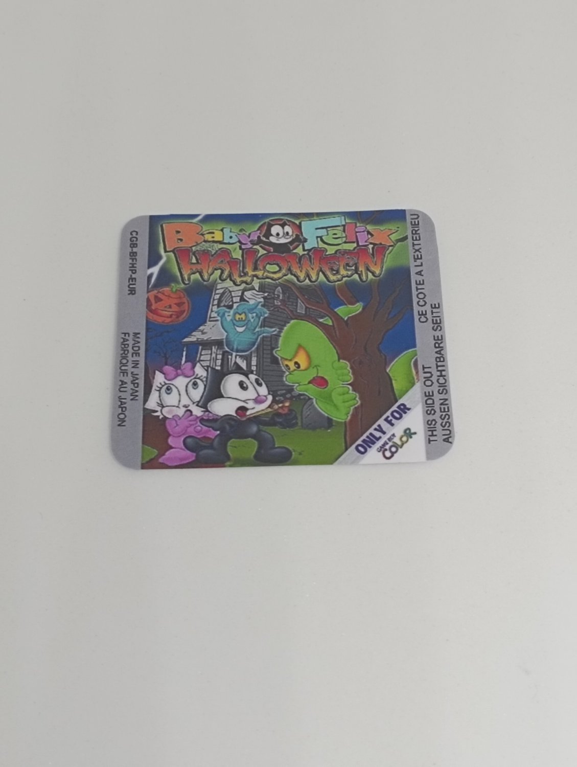 BABY FELIX HALLOWEEN (EUR) Game Boy / GameBoy GB GBC GAMEBOY COLOR ...