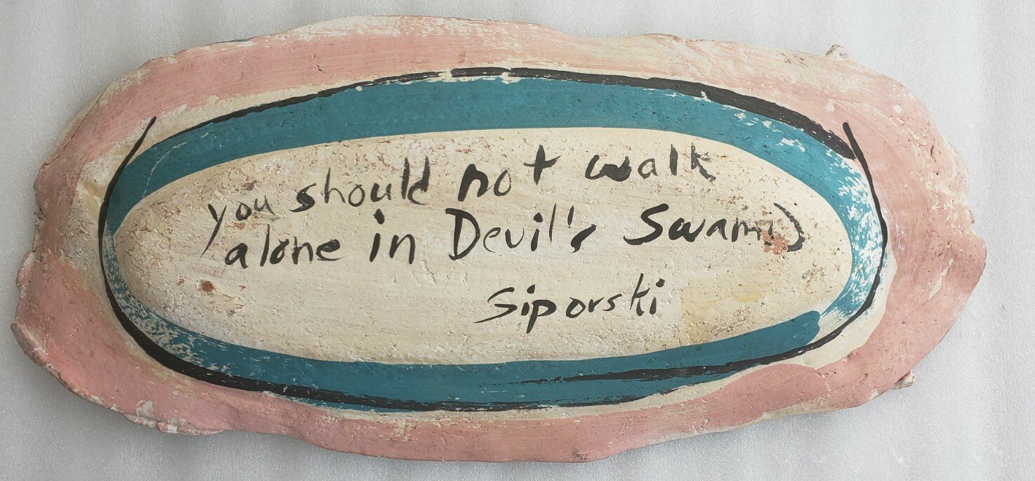 Rare Dennis Sipiorski - You Shouldn't Walk Alone in Devil's Swamp - Art ...