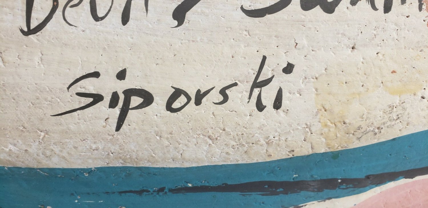 Rare Dennis Sipiorski - You Shouldn't Walk Alone in Devil's Swamp - Art ...