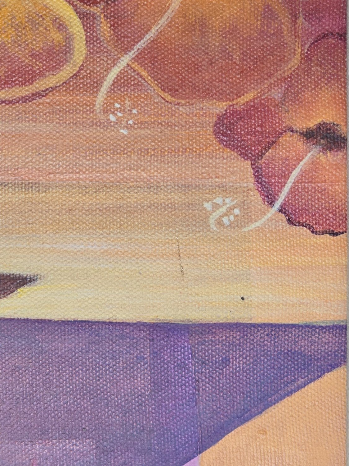 Rare 1990 Signed Versailles Haitian Art Surrealist Woman & Bird Framed ...