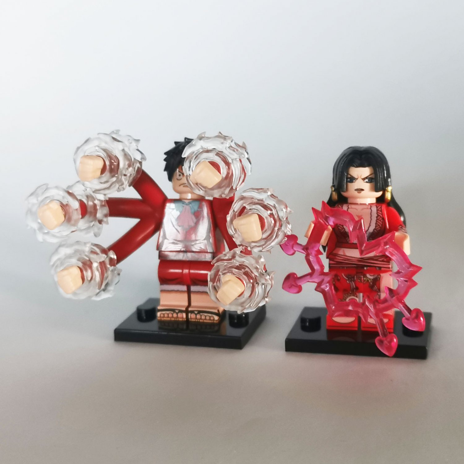 One Piece Luffy, Boa Hancock Anime and Cartoon Figurine Minifigure