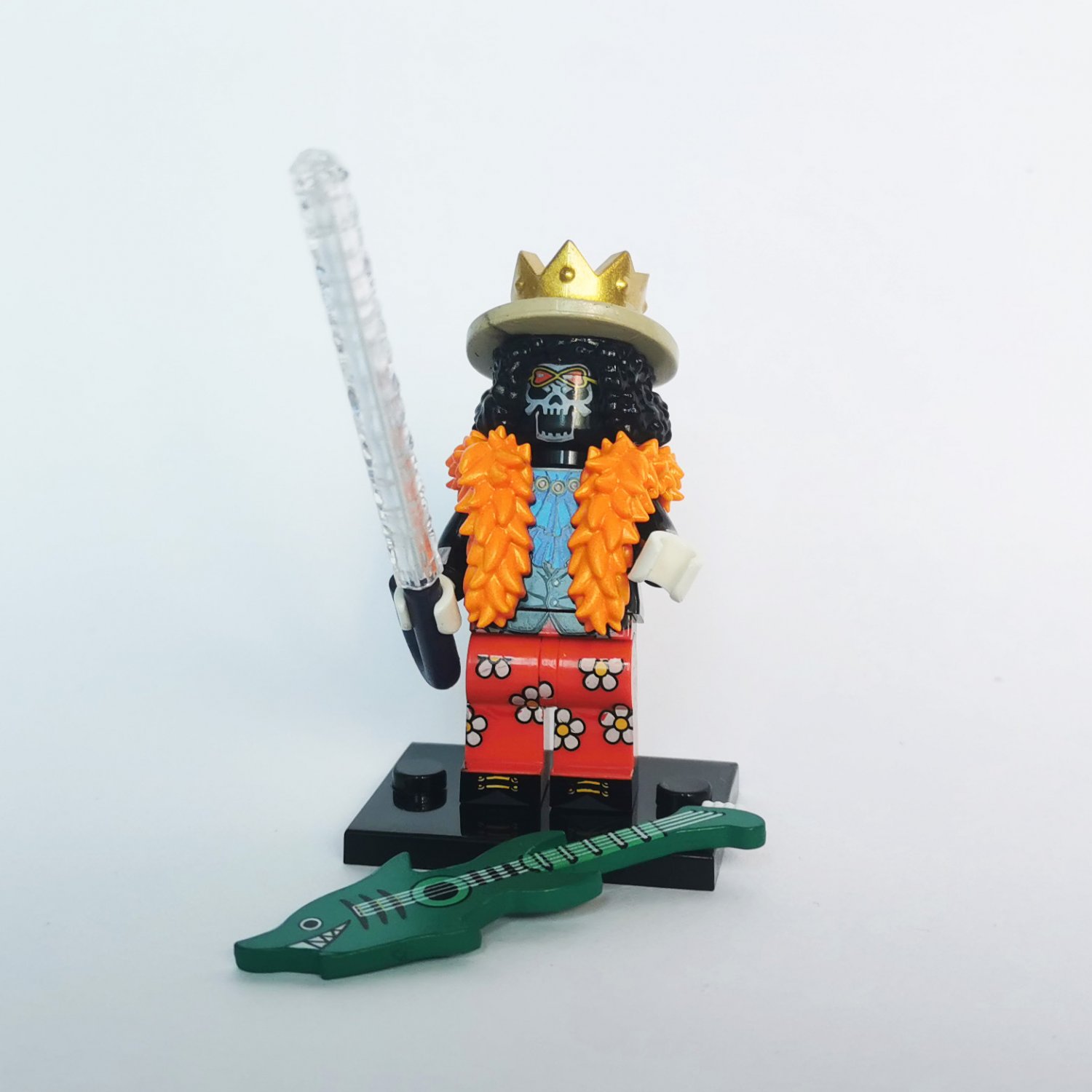 One Piece Luffy, Brook Anime and Cartoon Figurine Minifigure