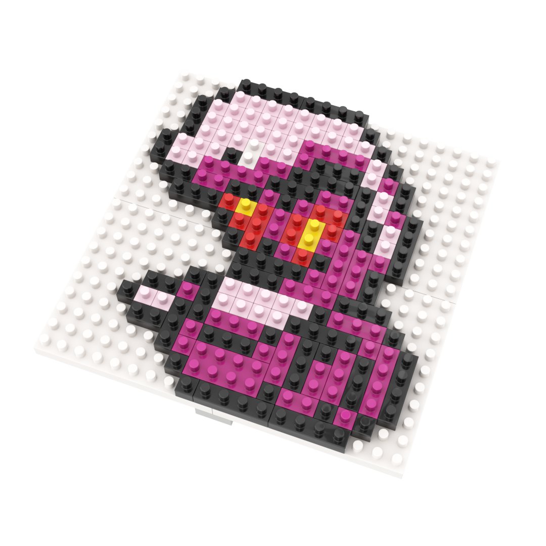 Pokemon 024 Arbok Anime and Cartoon Toy Constructional Toy Brick