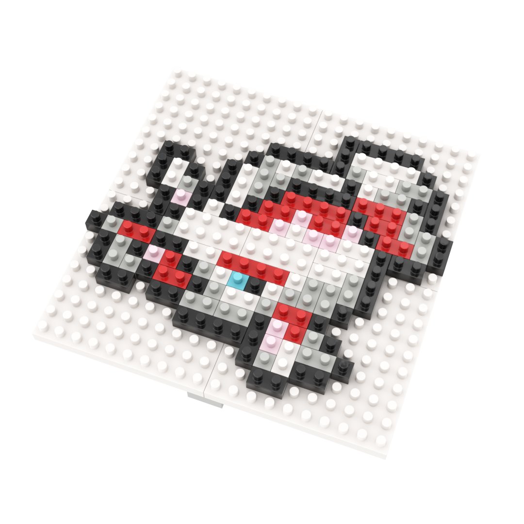 Pokemon 118 Goldeen Anime and Cartoon Toy Constructional Toy Brick