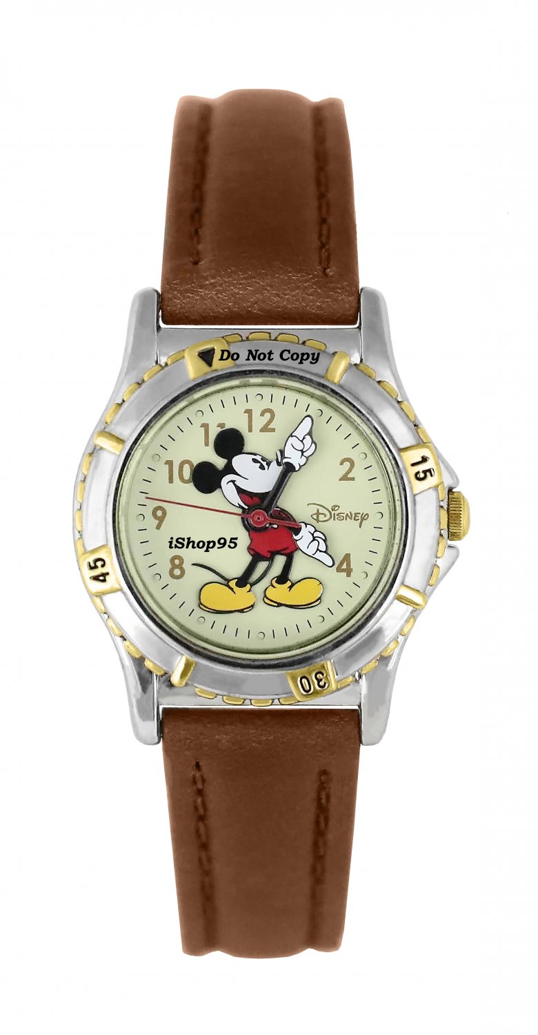 New Disney Mickey Mouse Arms Tells Time Watch Collectible
