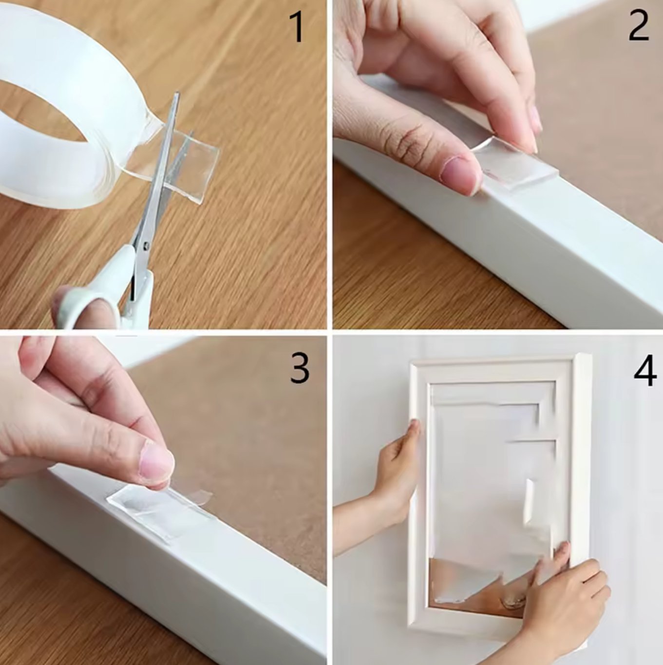 Ultra-Strong Double-Sided Adhesive Tape – Clear, Waterproof, 30 mm x 5 m