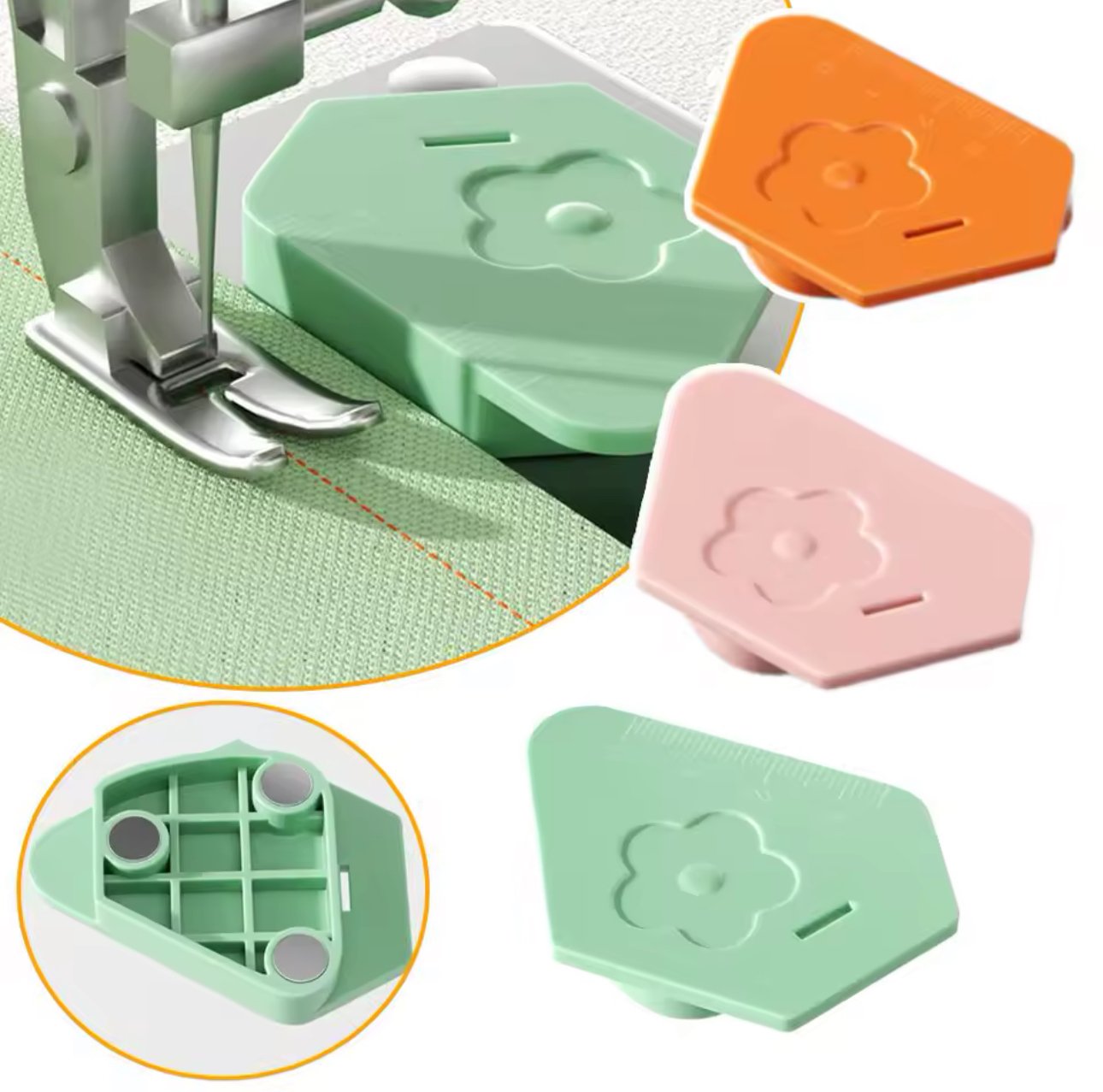 Magnetic Seam Guide for Sewing Machine Adjustable Edge Guide Sewing ...