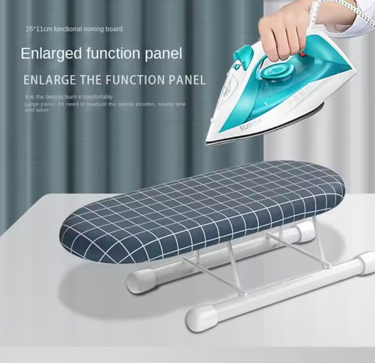 Portable Mini Ironing Board – Compact Sleeve Press Board for Shirts ...