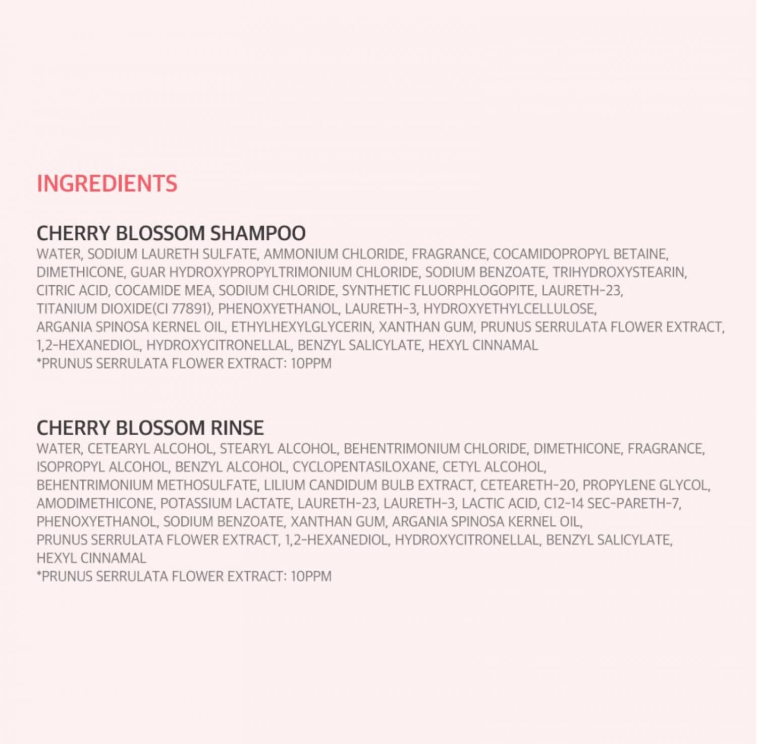 Kerasys Cherry Blossom Rinse Conditioner, 33.8 oz, NEW