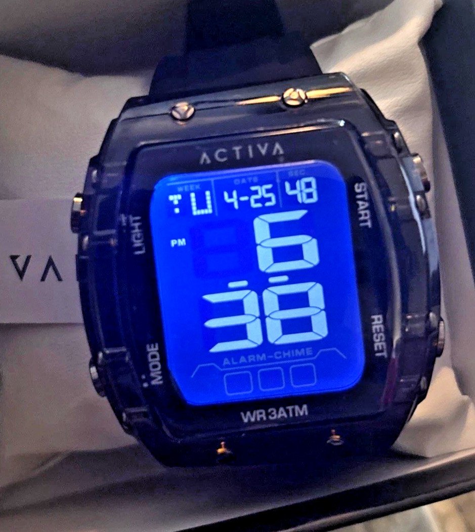 Activa Ranger X Invicta Digital Men's Watch - 45mm, Black (ACW8108-005)