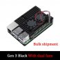 Raspberry Pi 3 Model B plus dedicated Aluminum Case with Dual Cooling ...